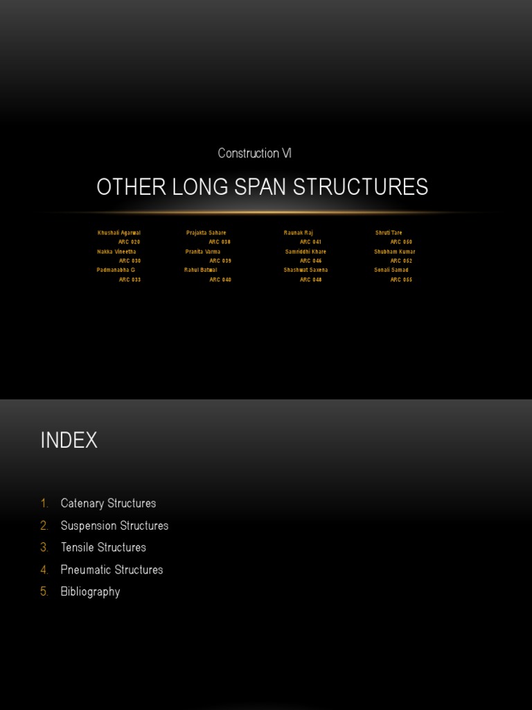 Long Span Structure | PDF | Stress (Mechanics) | Economic Sectors