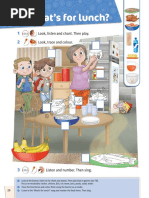 Year 1 Unit 4 Lunchtime | PDF | Lunch | Fruit