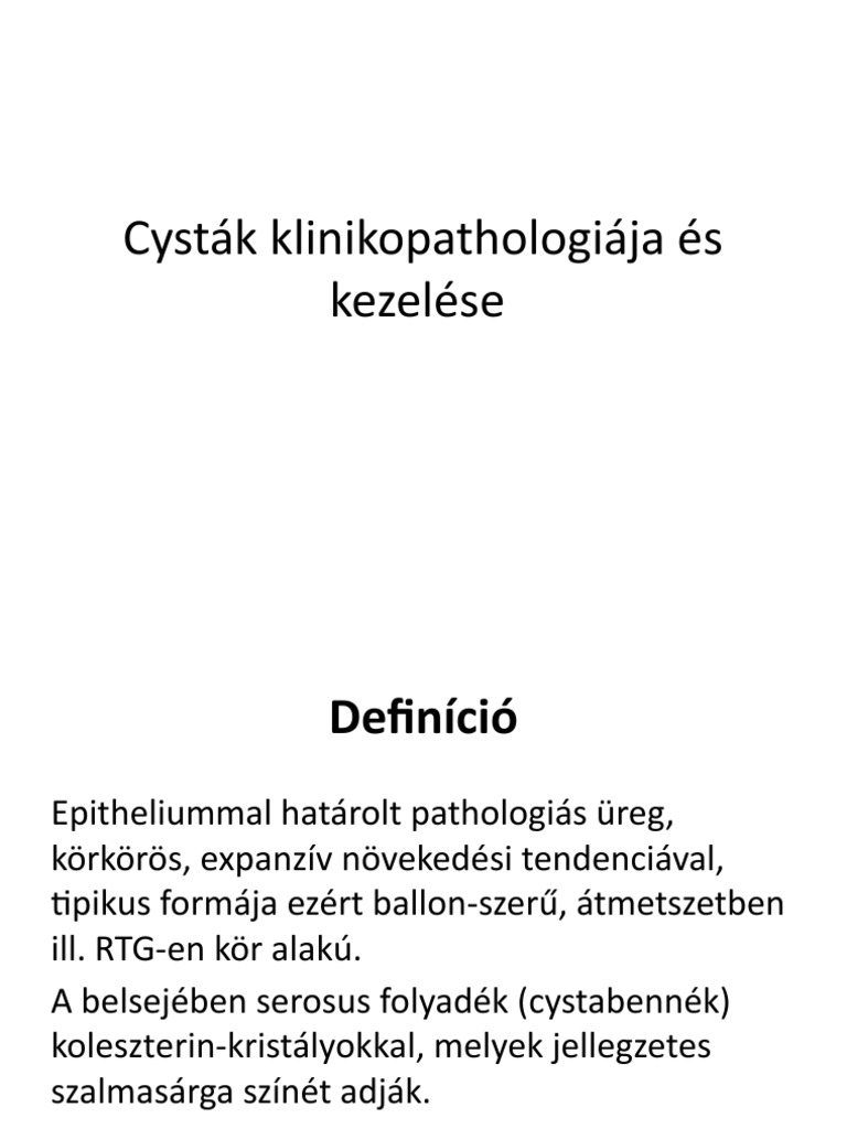 Cysta | PDF