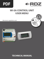 W3000 user manual-GB (1) | PDF | Menu (Computing) | Parameter (Computer Programming)