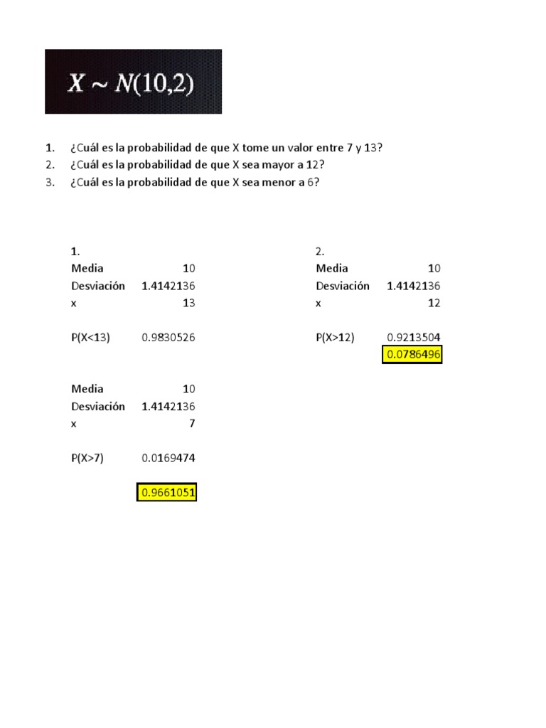 Ejercicios IE Clase 9 Distribuciones | PDF