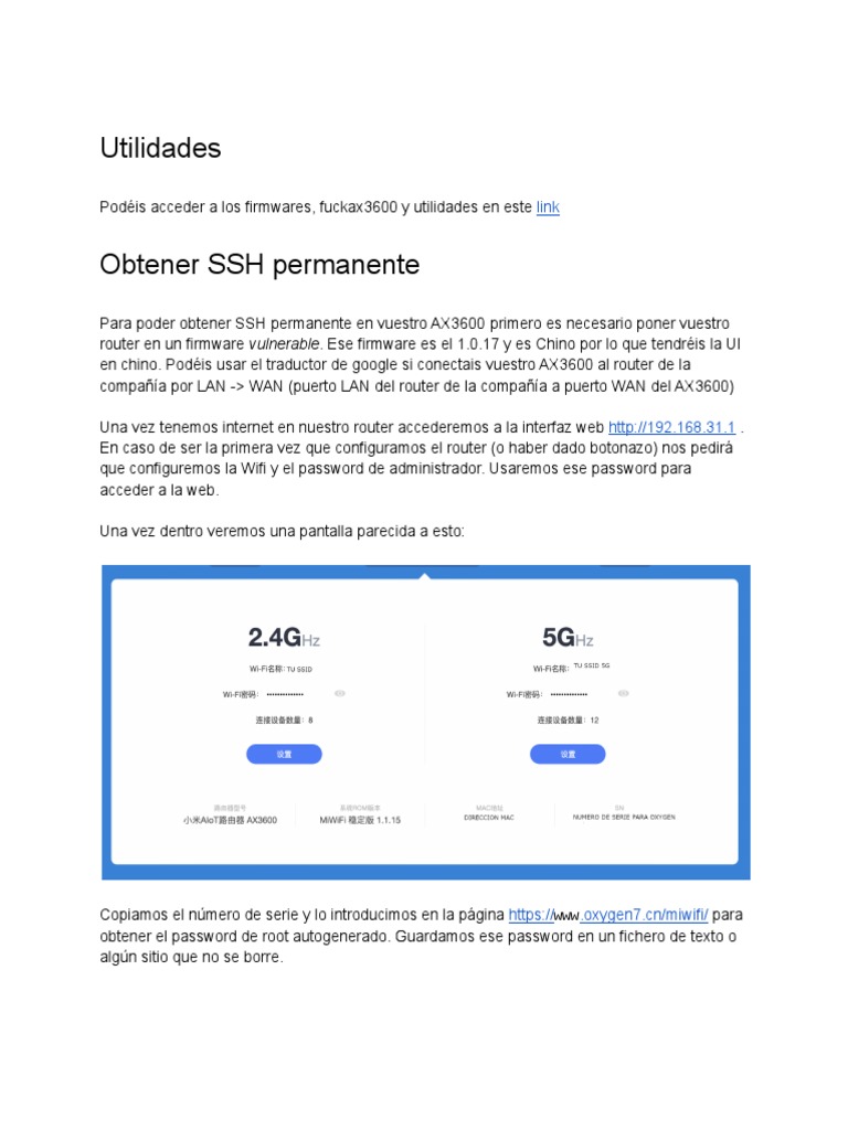 AX3600 - SSH Permanente v5 | PDF | Archivo de computadora | Mac OS