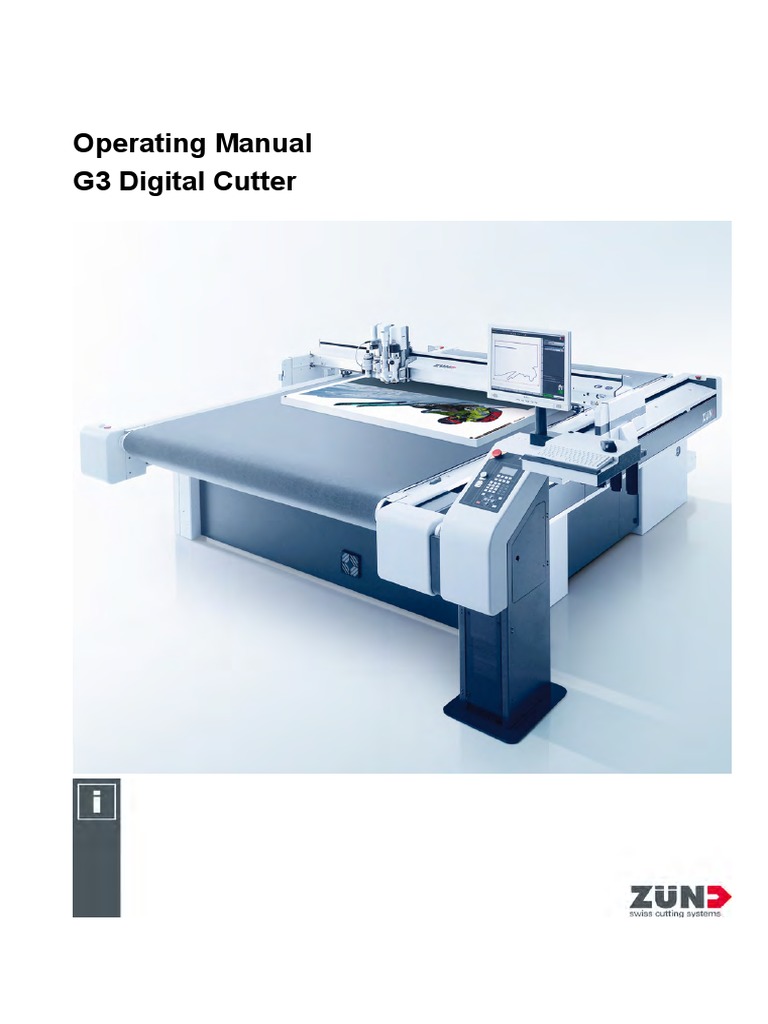 Instrukcja Obslugi Zund G3-CUTTER 1.71 En-Gb | PDF | Belt (Mechanical ...