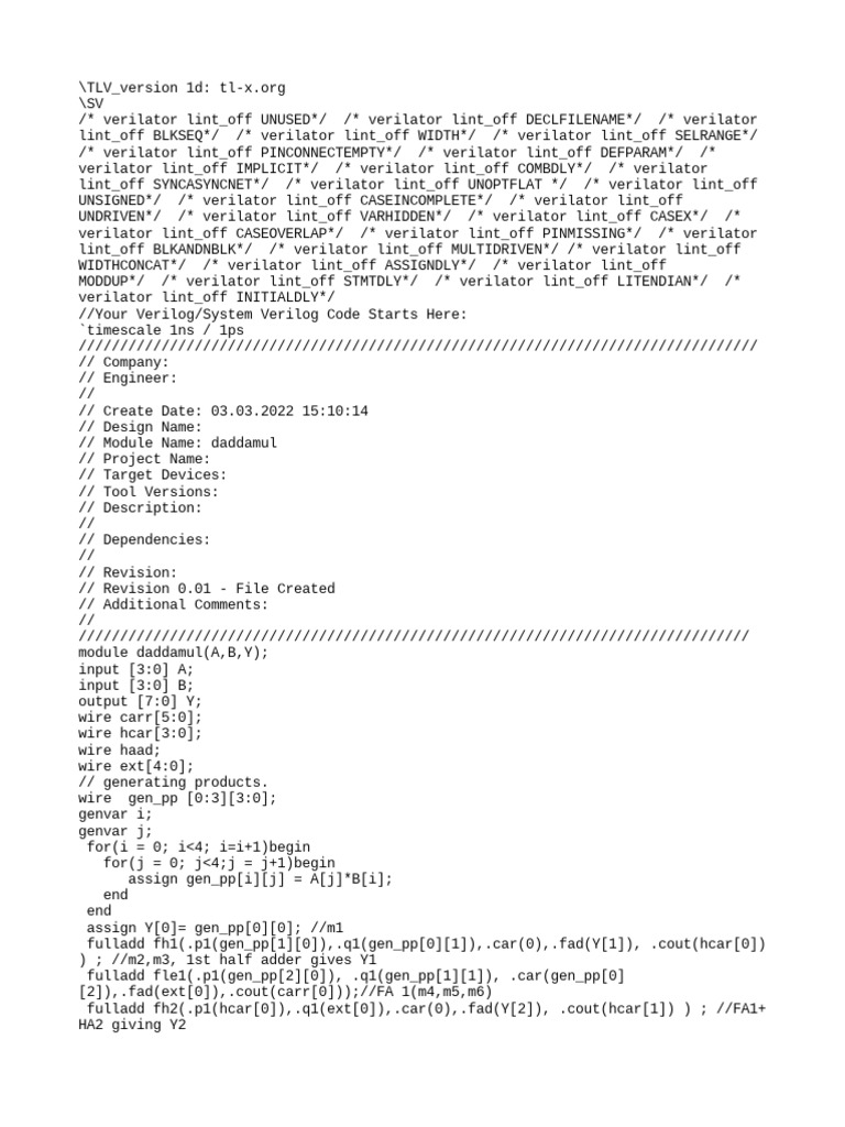 Makerchip File | PDF | Computing | Computer Engineering