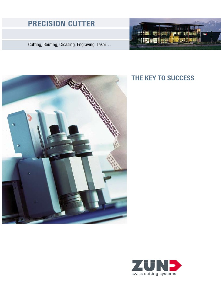 Zund PN Series PrecisionCutting | PDF | Sheet Metal | Manufactured Goods