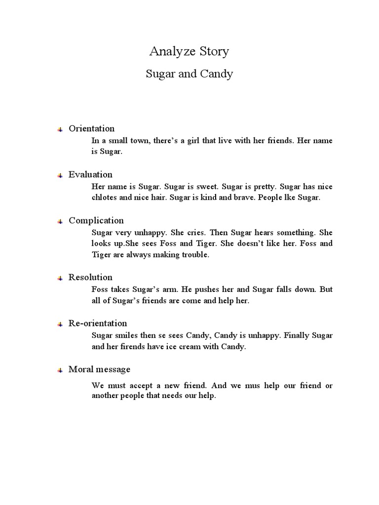 Sugar and Candy: A Friendship Story | PDF