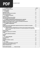 Escala de Tinetti-Formato | PDF