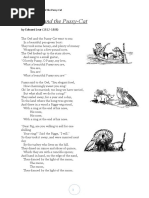 The Owl and The Pussy-Cat Poem | PDF | Cats | Poems