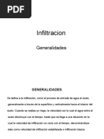 Infiltracion Con Cilindros Infiltrometros | PDF | Suelo | Velocidad