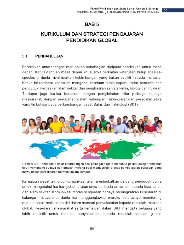 Bab 5 Kurikulum Pendidikan Global | PDF