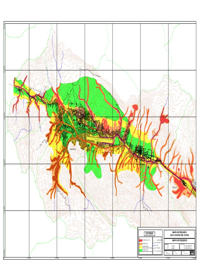 Mapa de Peligros Cusco | PDF