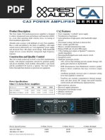 Ca 20 | PDF | Amplifier | Loudspeaker