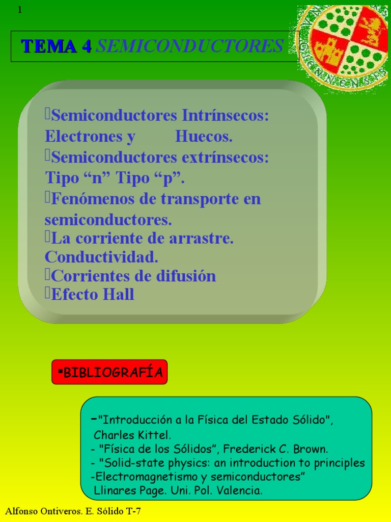 Tema 4 Semiconductores | PDF | Semiconductores | Dopaje (semiconductor)