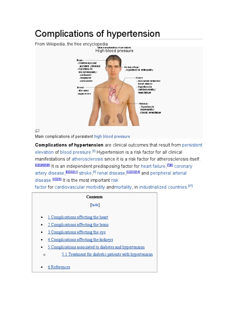 Complications of Hypertension | PDF | Hypertension | Angiology