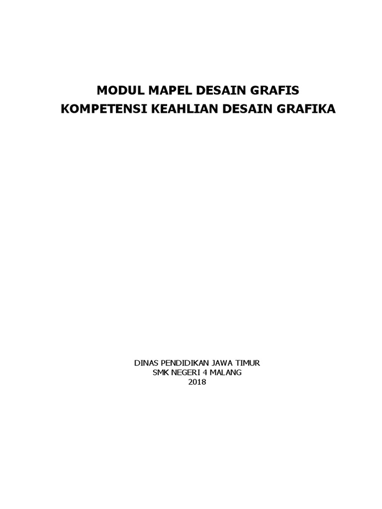 02 Modul Desain Grafis | PDF