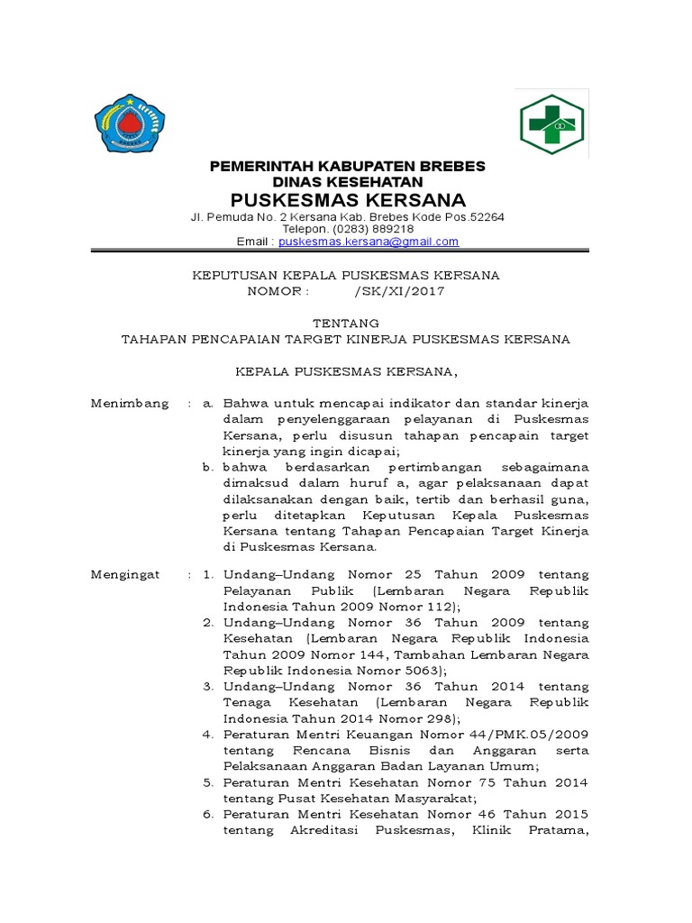 1.3.1 Tahapan Pencapaian Target Kinerja | PDF