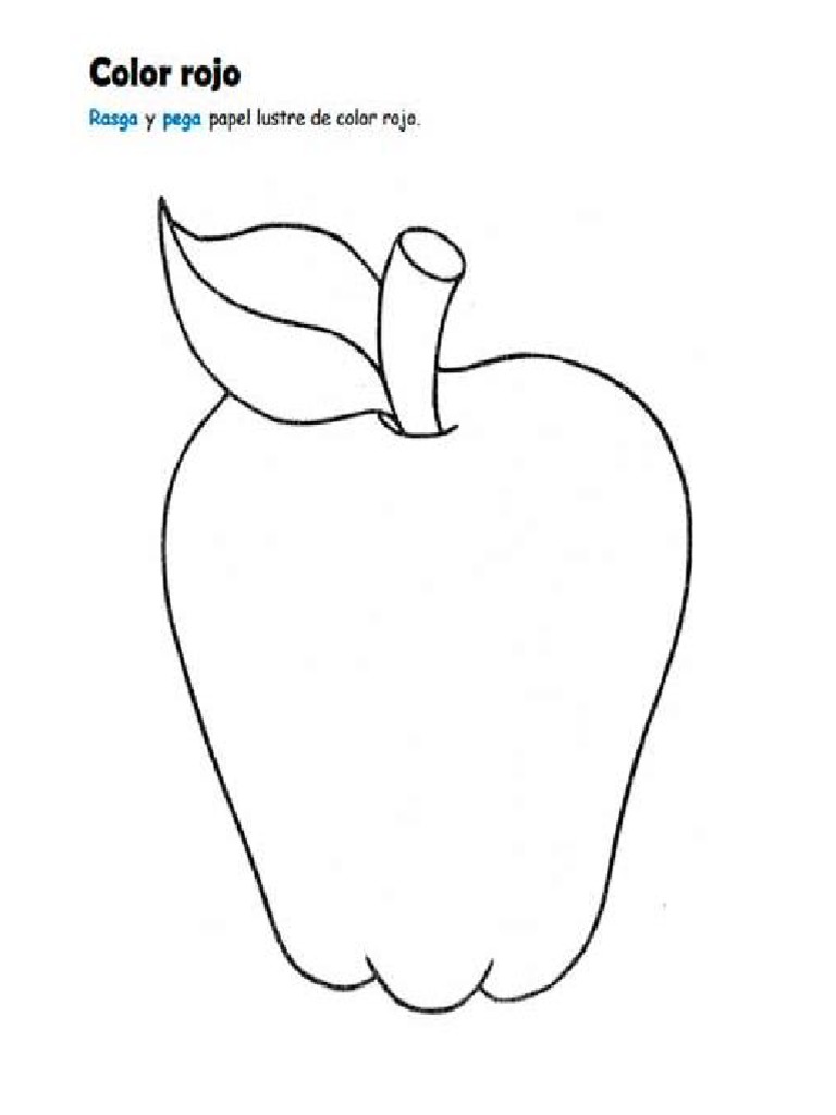 El Color Rojo 3 Años | PDF