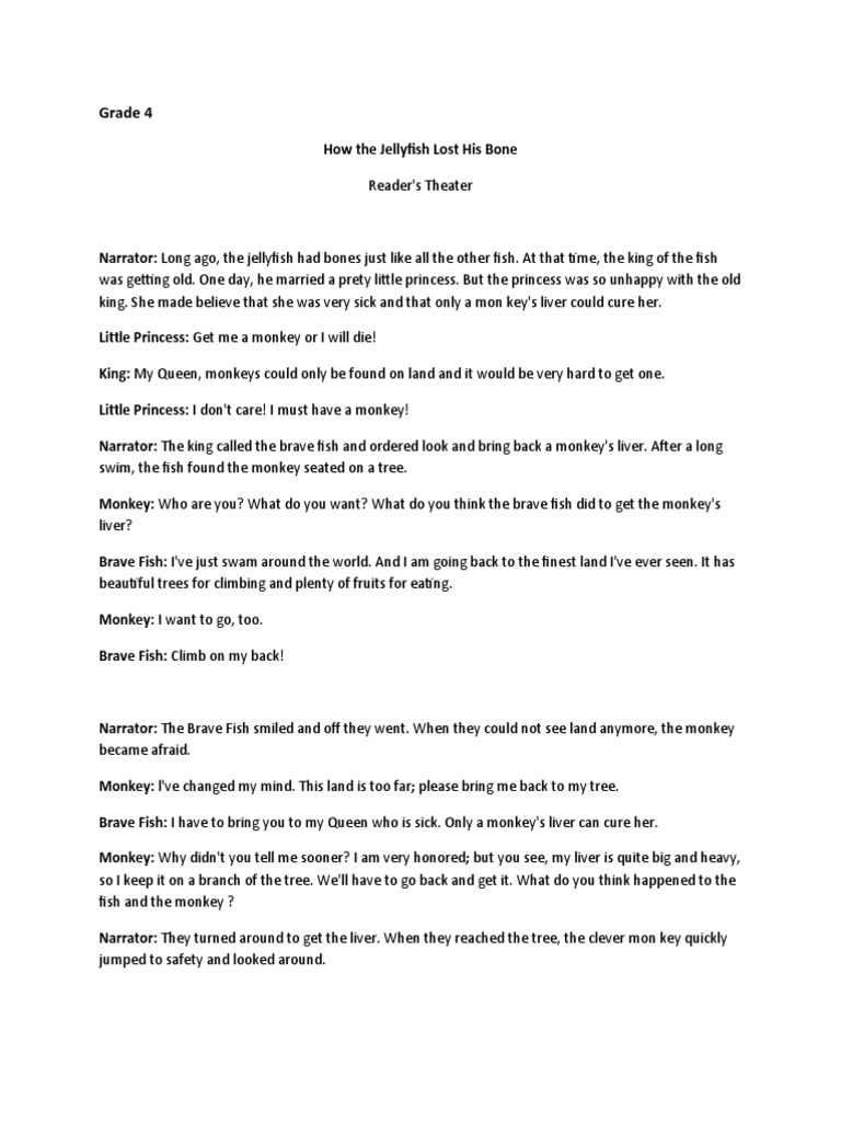 Grade 4-6 DRAMA OR PLAY | PDF