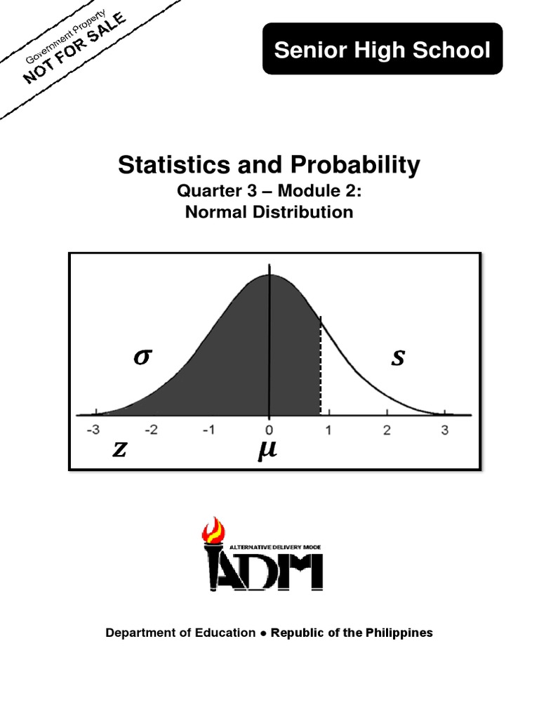 StatProb11 Q3 Mod2 NormalDistribution PDF | PDF | Standard Score | Standard Deviation