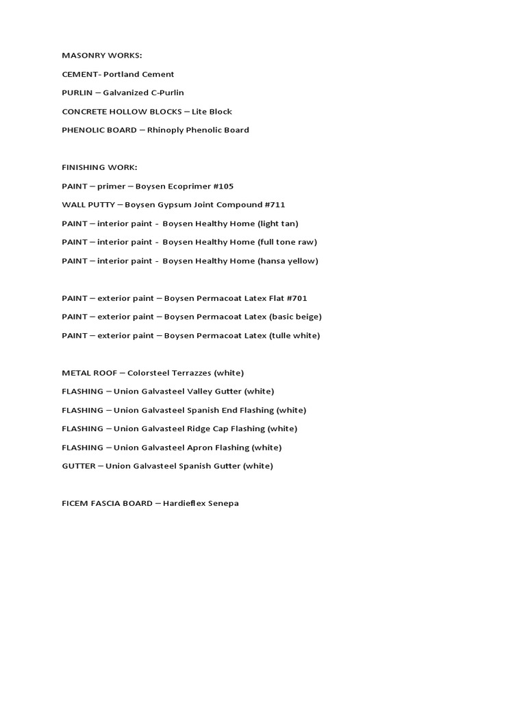 Masonry Works | PDF