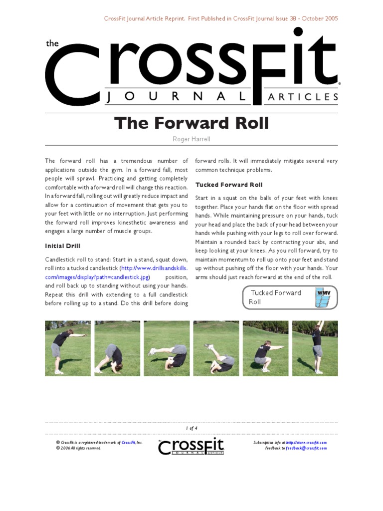 38 05 Forward Roll | PDF | Sports | Leisure