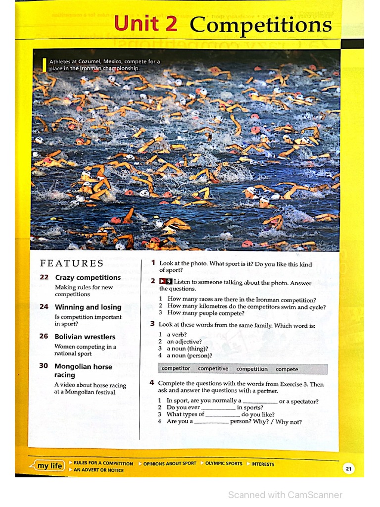 Unit 2-Competitions | PDF