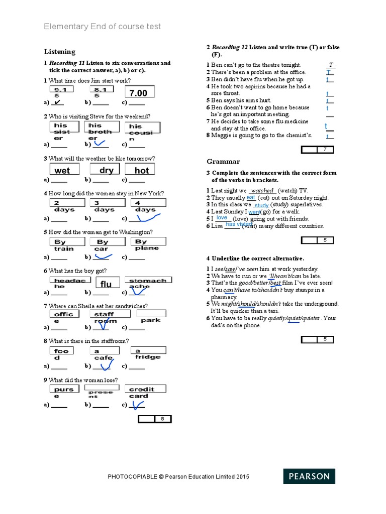 Final Test GC1 2020 | PDF