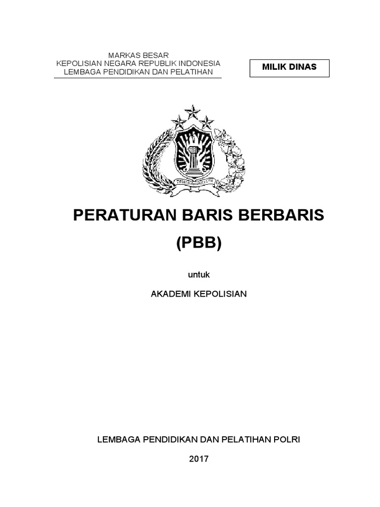 Peraturan Baris Berbaris | PDF