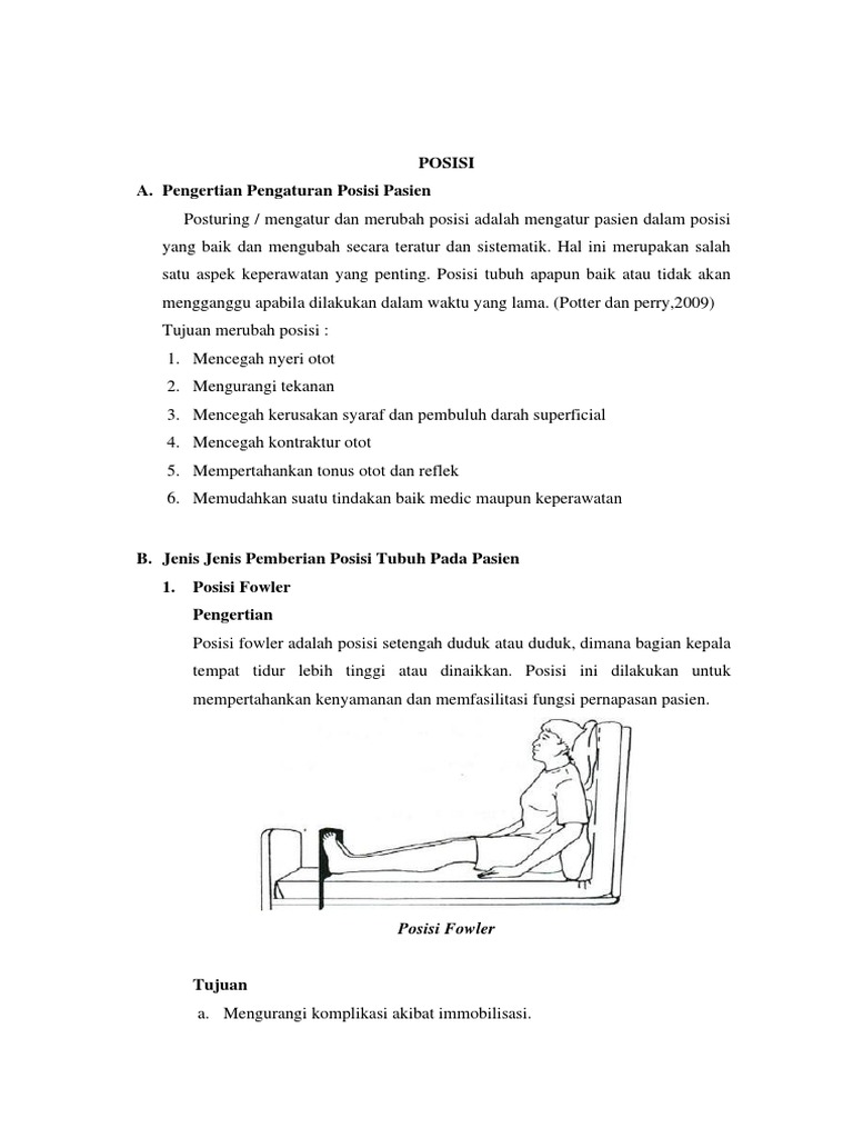 Posisi Pasien | PDF