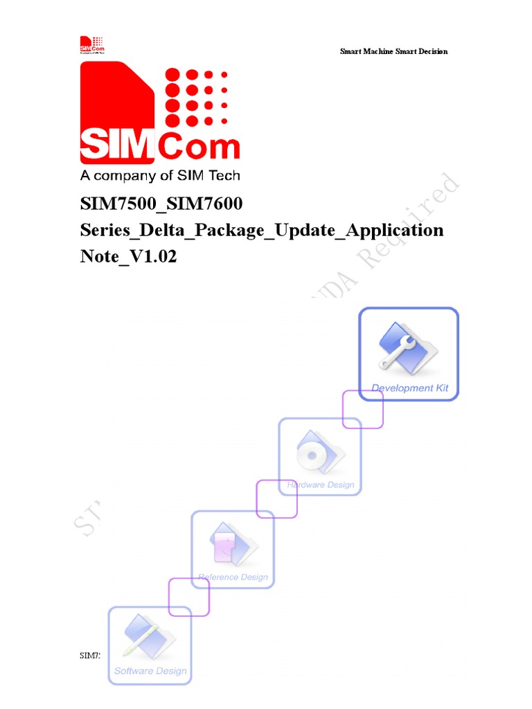 SIM7500 - SIM7600 Series - Delta - Package - Update - Application Note ...