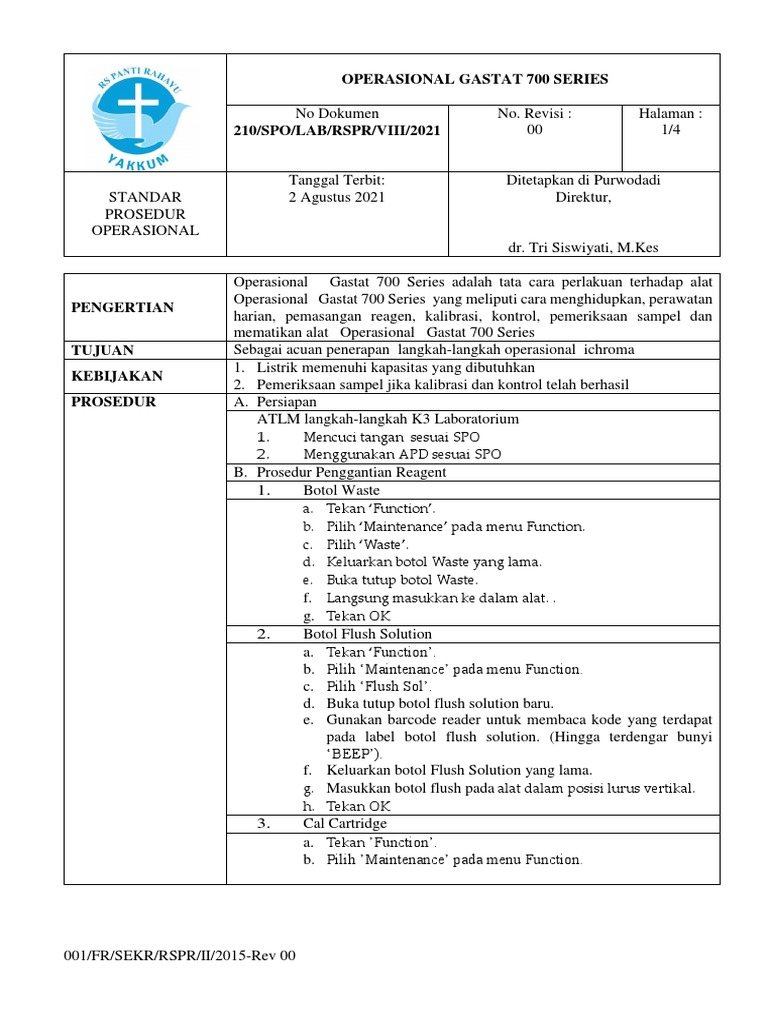 210 Operator Gastat 700 Series | PDF