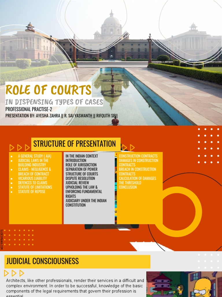 Role of Courts | PDF | Damages | Negligence