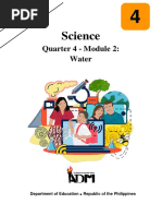 Detailed Lesson Plan in Science IV-Uses of Water | PDF | Lesson Plan ...