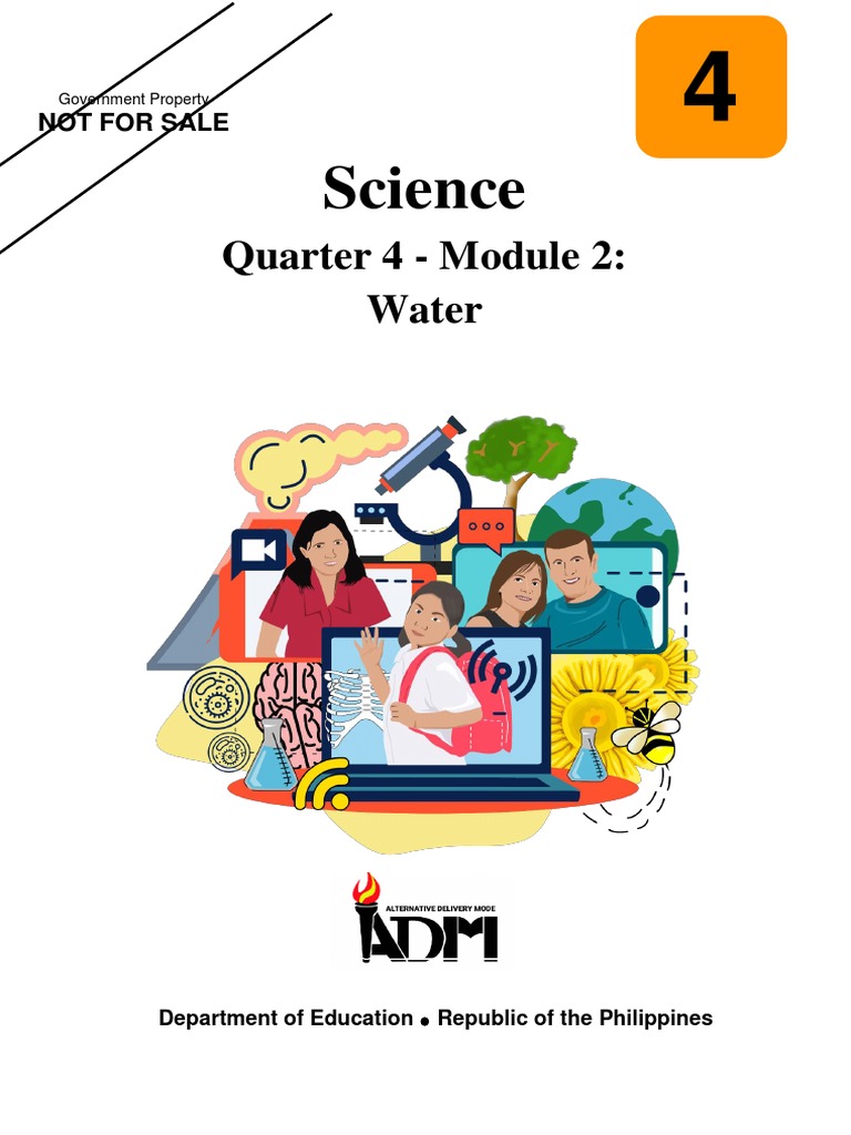 Science: Quarter 4 - Module 2: Water | PDF | Fresh Water | Water