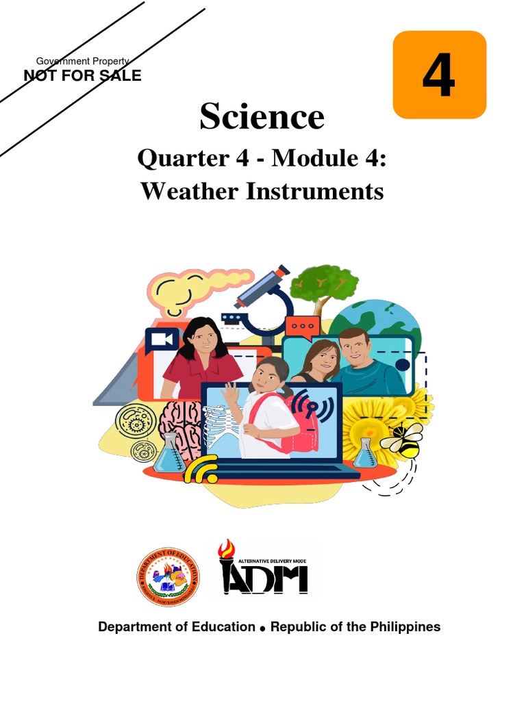 Science: Quarter 4 - Module 4: Weather Instruments | PDF | Wind Speed ...