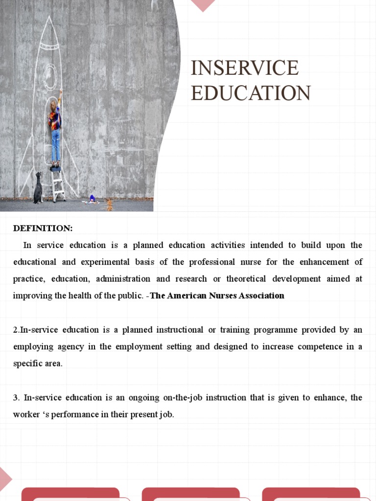 Inservice Educatrion | Download Free PDF | Learning | Adult Education
