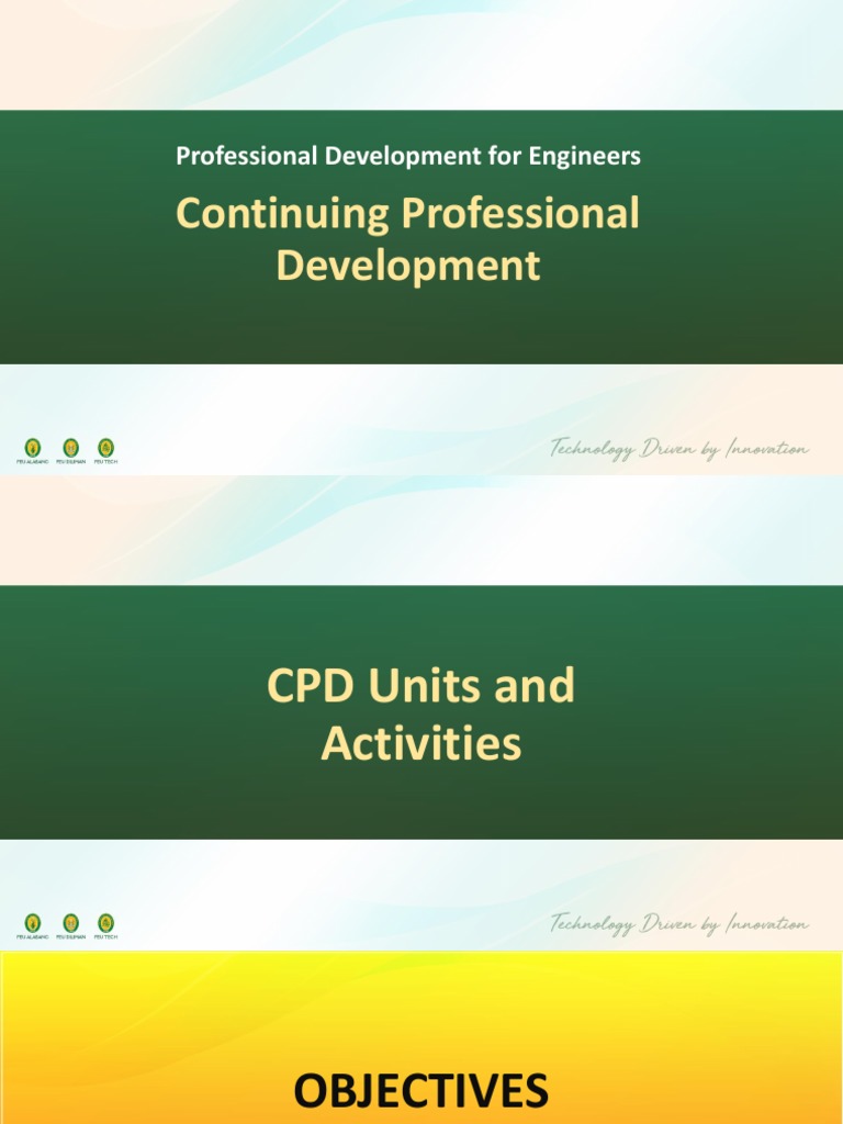 CPD Requirements for Engineers | PDF | Engineer | Academic Degree
