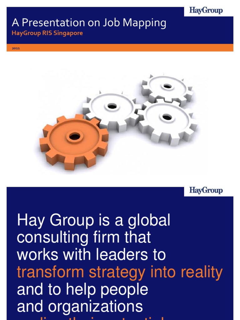 Hay Job Mapping Presentation | PDF | Business