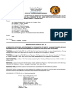 Barangay Cbjip Sample | PDF | Child Abuse | Violence