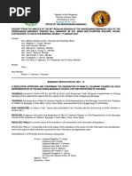 BCPC Reorganization Executive Order | PDF | Government | Childhood