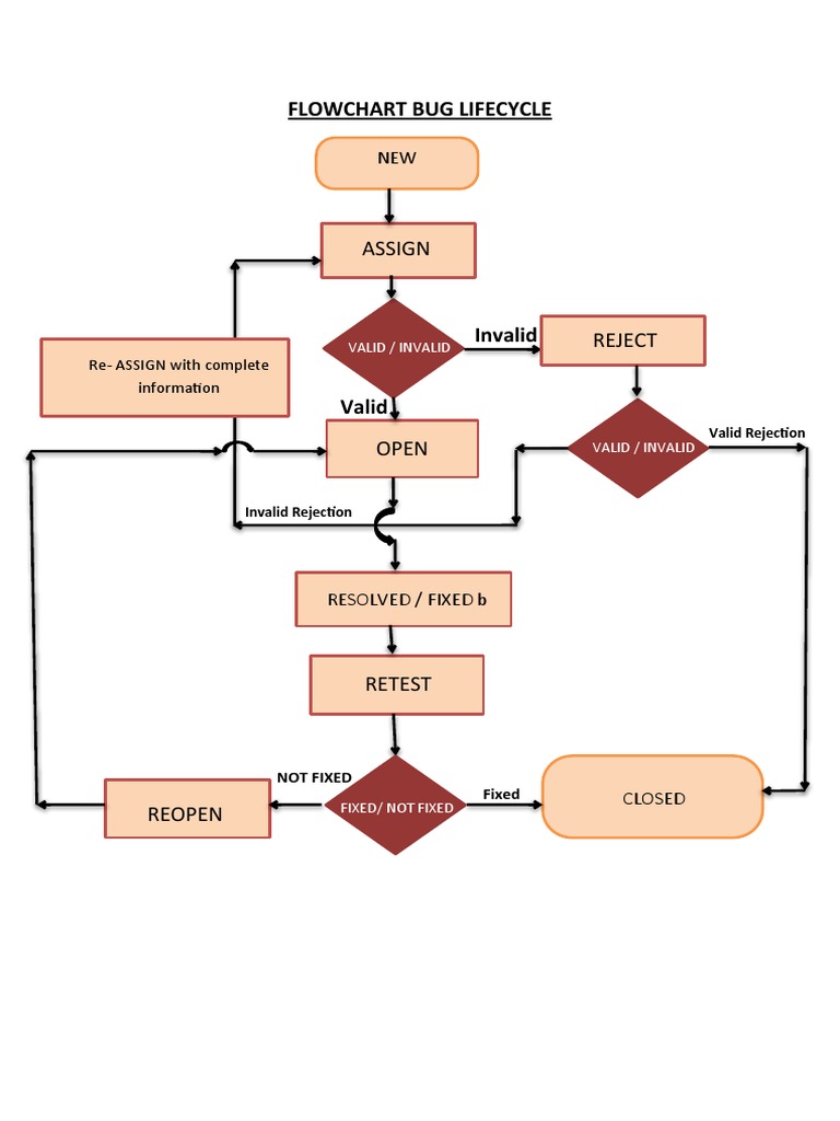 Flowchart Bug Cycle | PDF