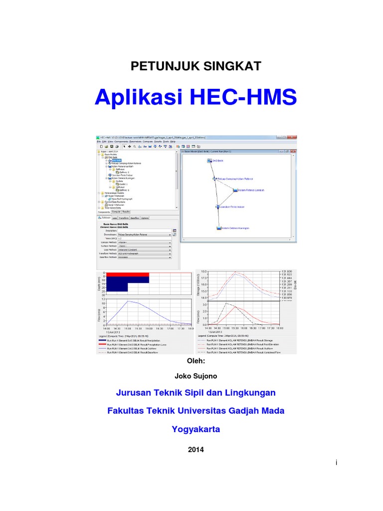Petunjuk Pemakaian HEC-HMS | PDF