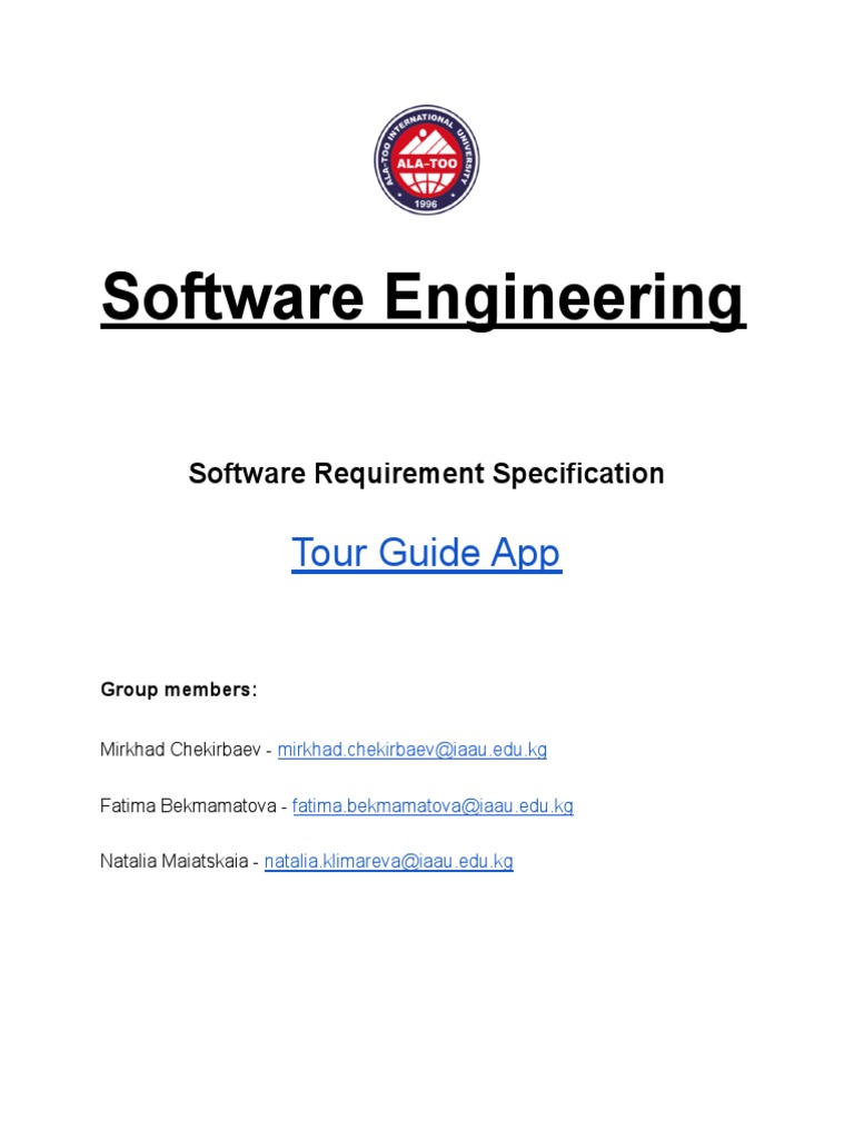 Software Engineering | PDF | Application Software | Databases
