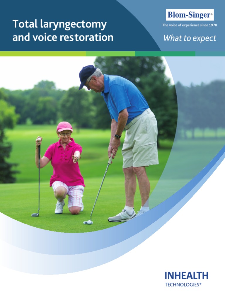 Total Laryngectomy Brochure | PDF | Larynx | Human Voice