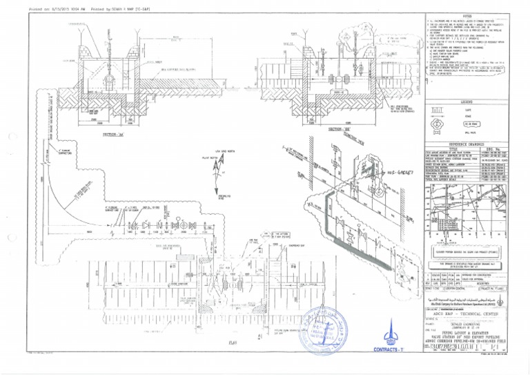Valve Station Drawing | PDF