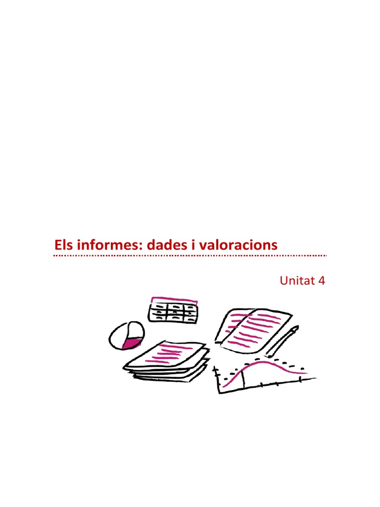 Dossier Unitat Informes Aula Mestra | PDF