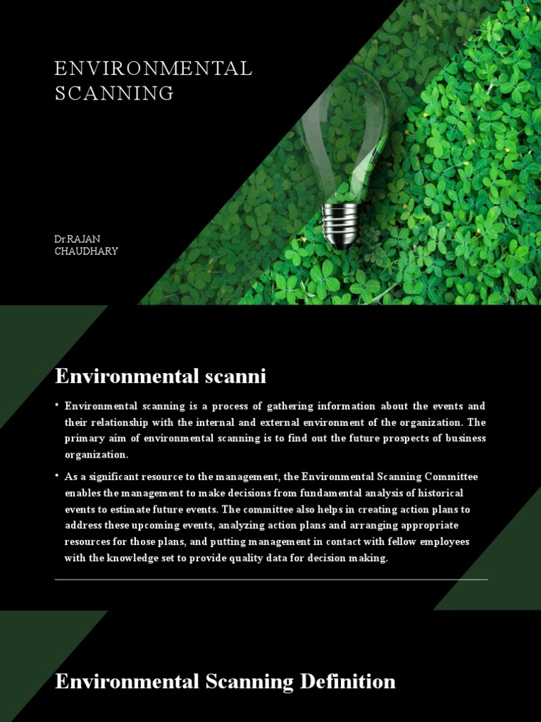 Environmental Scanning | PDF | Swot Analysis | Business
