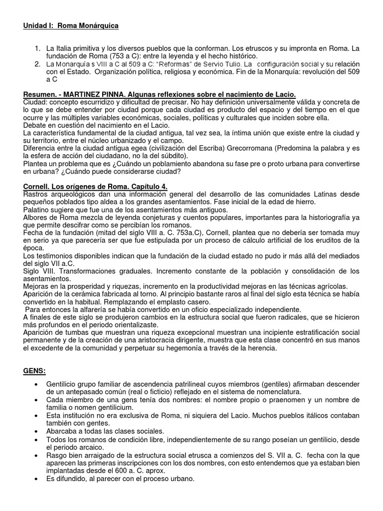 Mariana Contreras 2do Año | PDF | Republica Romana | Roma antigua