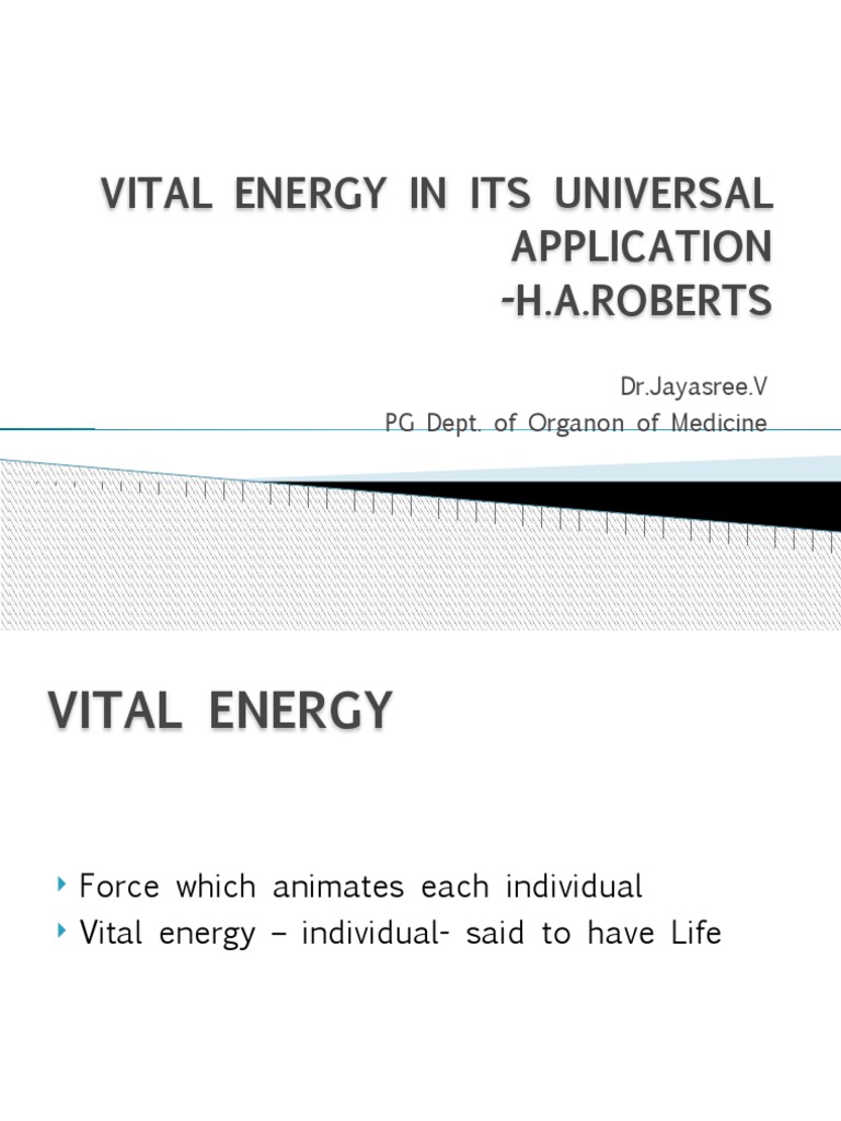 Vital Energy and Its Universal Application | PDF | Mind | Vitalism