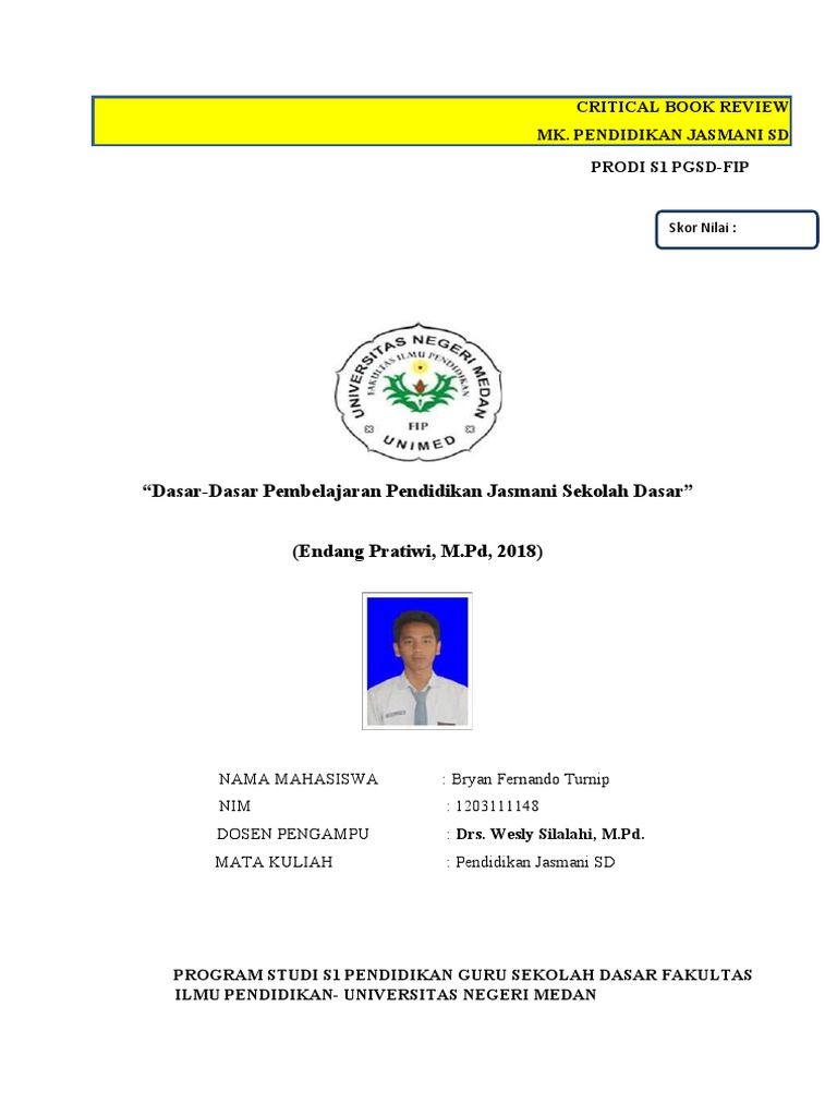 DASAR PEMBELAJARAN PENJAS SD | PDF